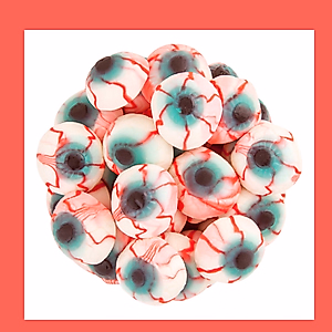 Gummi Eyeballs Gummy Halloween Candy 4.4 pounds