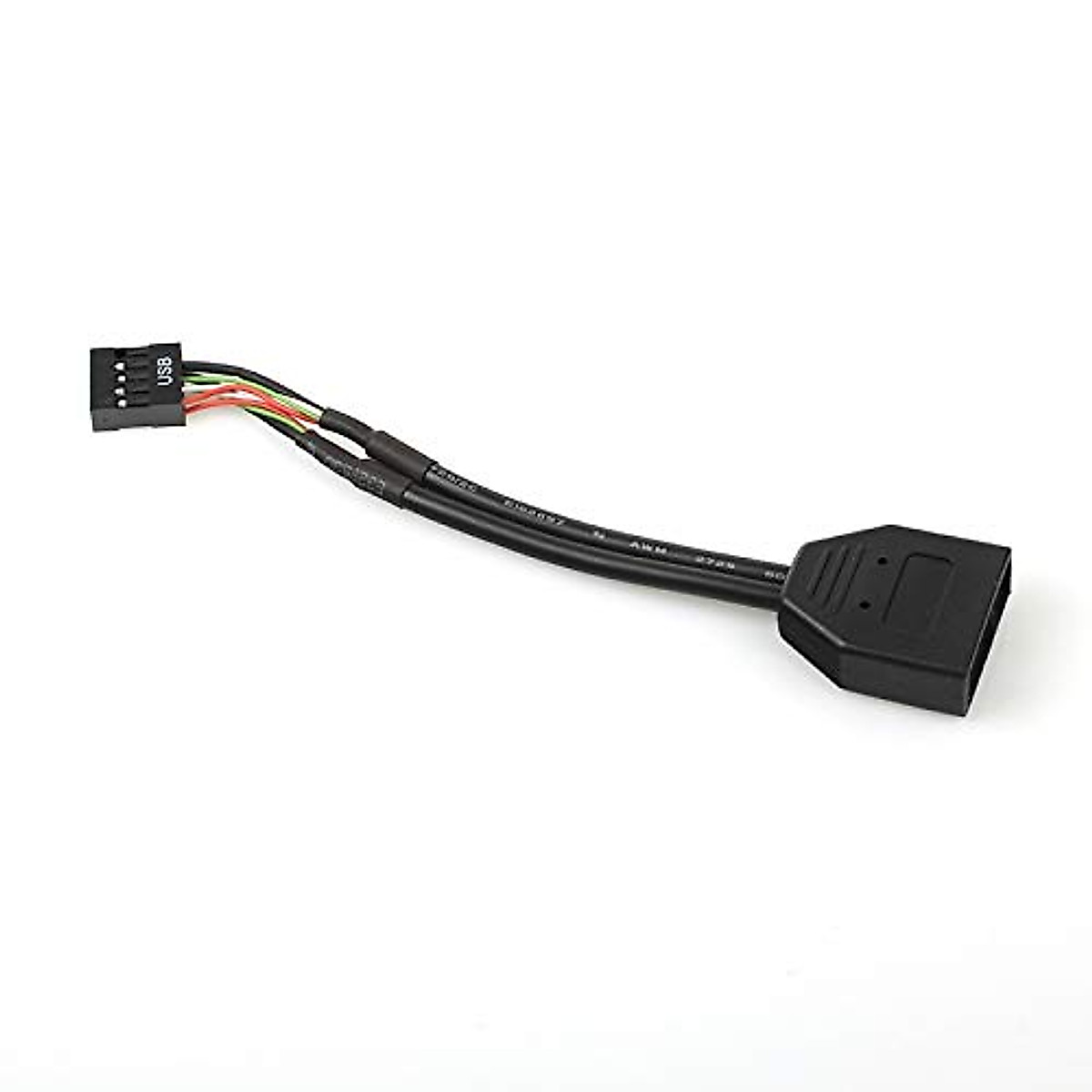 Silverstone Tek Internal 19-Pin USB3.0 to USB2.0 Adapter Cable (G11303050-RT)