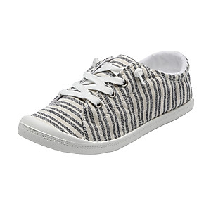 MLAGJSS Slip On Breathe Mesh Walking Shoes Women Fashion Sneakers Comfort Wedge Platform Loafers(1007a23 Gray,Size 9.5)