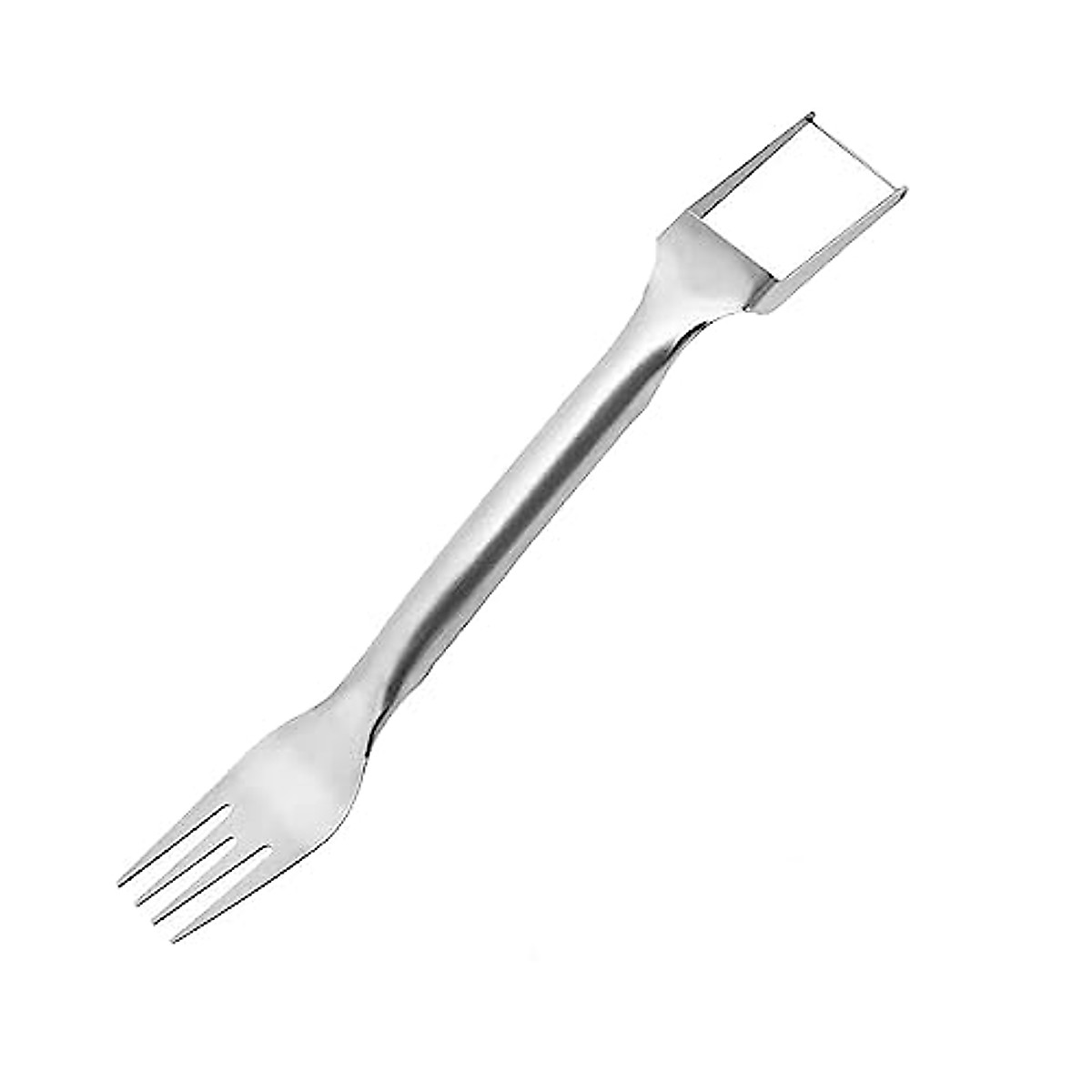 fruit knife Watermelon fork slicing tool stainless steel double-headed watermelon cutting fork dicing tool (2 pieces) Suitable for cutting watermelons