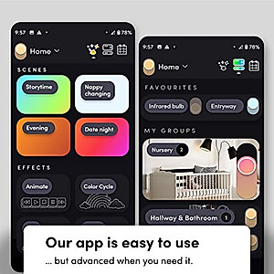 LIFX Color (Nightvision Edition), 1100lm E26, Wi-Fi Smart LED Light Bulb, Full Color and Whites, No Bridge Required, Works with Alexa, Hey Google, HomeKit and Siri, 1-Pack