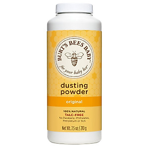 Burt's Bees Baby Dusting Powder, Talc Free, 7.5 Ounce(Pack of 3)