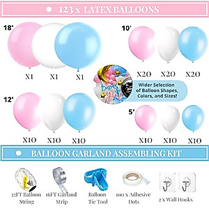 191 PC Twinkle Twinkle Little Star Gender Reveal Decorations - Includes Gender Reveal Balloon Arch Garland & GIRL BOY Balloon Boxes & Gender Reveal Balloon and More – Gender Reveal Ideas