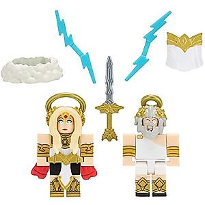 Roblox Celebrity Collection - Kingdom Simulator: Thunder Saint & Sword Saint Game-Pack [Includes Exclusive Virtual Item]