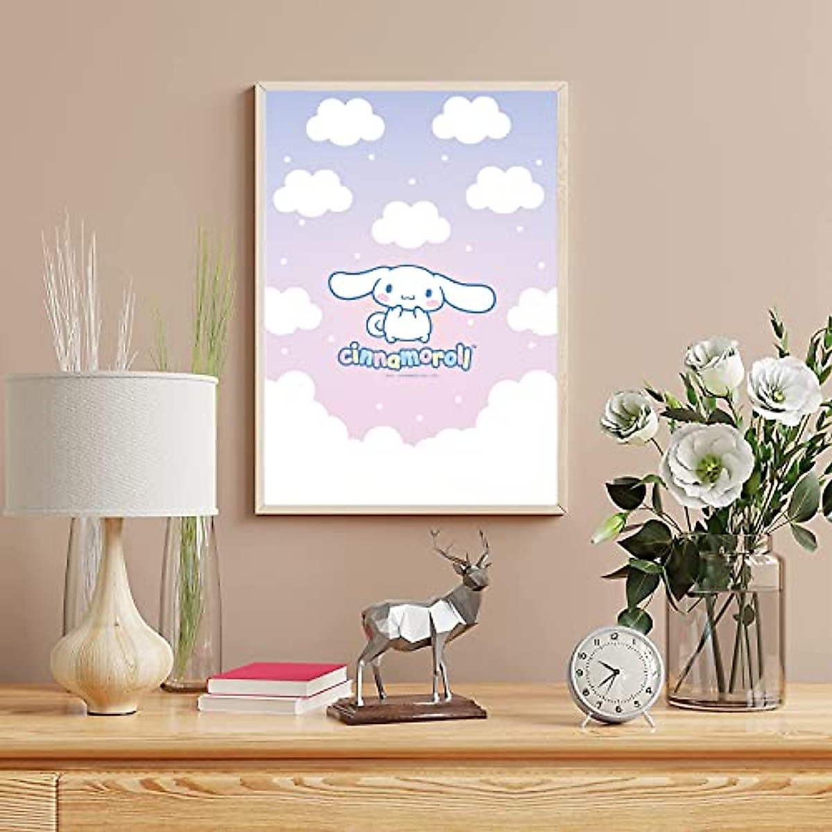 Cinnamoroll Posters, Set of 6 Anime Print Art Cute Posters For Home Bedroom and Dorm Wall Decor, Cinnamoroll Posters Gift Set For Teens, 10x14 Inches, No Framed
