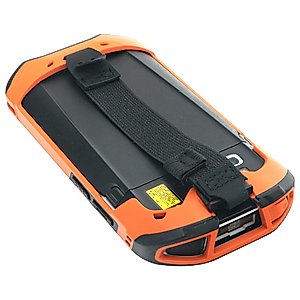 Protective Case Cover Bumper Case with Hand Strap Rugged Boot for Zebra TC52ax (SG-TC52AX-LORGB-01) Barcode Scanner,Sturdy Protect(Orange)