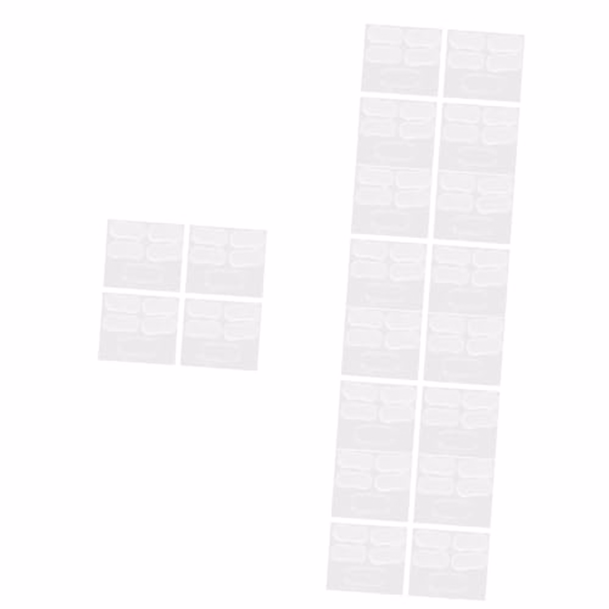 Hemobllo 4sets Toilet Seat Cushion Toilet Covers Toilet Gaskets Bidet Bumpers for Toilet Seats Toilet Seat Bumper Pads Clear Bumpers for Cabinets Furniture Bumpers Silicone 20pcs*4