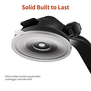 enGMOLPHY Magnetic Phone Mount for Car, Dashboard Magsafe Car Mount [Super Suction Cup], Universal Handsfree Dash Cell Phone Holder Car, Fit for iPhone 13/12 Pro Max Mini Magsafe Case & All Phones