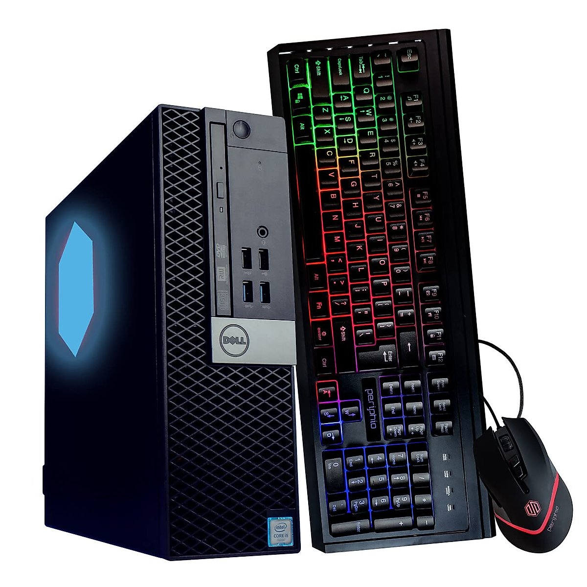 Dell Optiplex 7040 (RGB) Desktop Computer | Quad Core Intel i7 (3.4) | 16GB DDR4 RAM | 500GB SSD Solid State | Windows 10 Professional | Home or Office PC (Renewed)