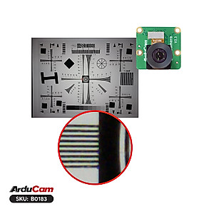 Arducam Mini 8MP IMX219 Camera Module for Jetson Orin NX/AGX Orin, with Low Distortion 105°(D) FOV M12 Lens, Compatible with Raspberry Pi CM3 / CM3+