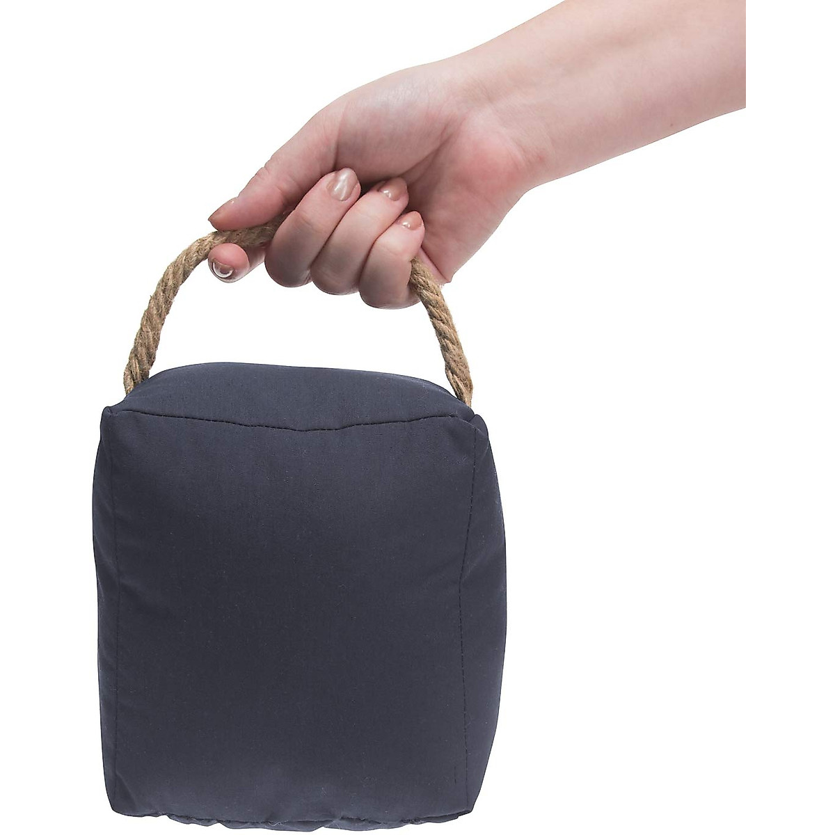 Pavilion Gift Company 72160 Welcome Door Stopper, 5 by 6-Inch, Black