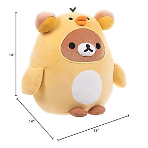 Rilakkuma San-X Original Kiiroitori Kigurumi Series Mochi Plush