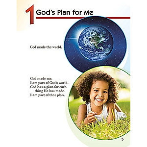God's World K5 - Abeka 5 Year Old Kindergarten Science Student Text Book