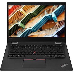 Lenovo ThinkPad X13 Yoga Gen 1 20SX001NUS 13.3" Touchscreen 2 in 1 Notebook - Full HD - 1920 x 1080 - Intel Core i7 (10th Gen) i7-10610U Quad-core (4 Core) 1.80 GHz - 16 GB RAM - 512 GB SSD - Black -