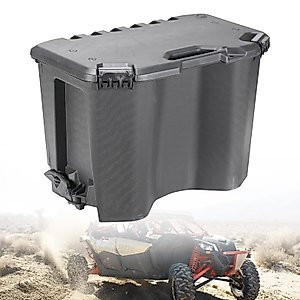 A & UTV PRO Modular Cargo Box for Can Am Maverick, 30 L/7.8 Gallon Rear Storage Cargo Box with Lid for LINQ Can Am Maverick X3 MAX, Trail, Defender, Commander Accessories, Replace OEM#715006830