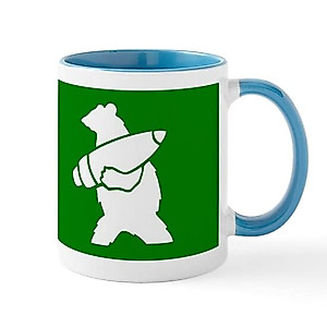 CafePress Wojtek The Soldier Bear Mug Ceramic Coffee Mug, Tea Cup 11 oz