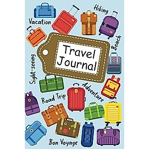 Travel Journal: Teen Travel Journal | Writing Prompts for Documenting Vacations and Travels