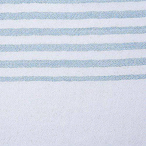 Hadley Wren Women's Lightweight Summer Insect Shield Scarf, Blue Stripes, One Size