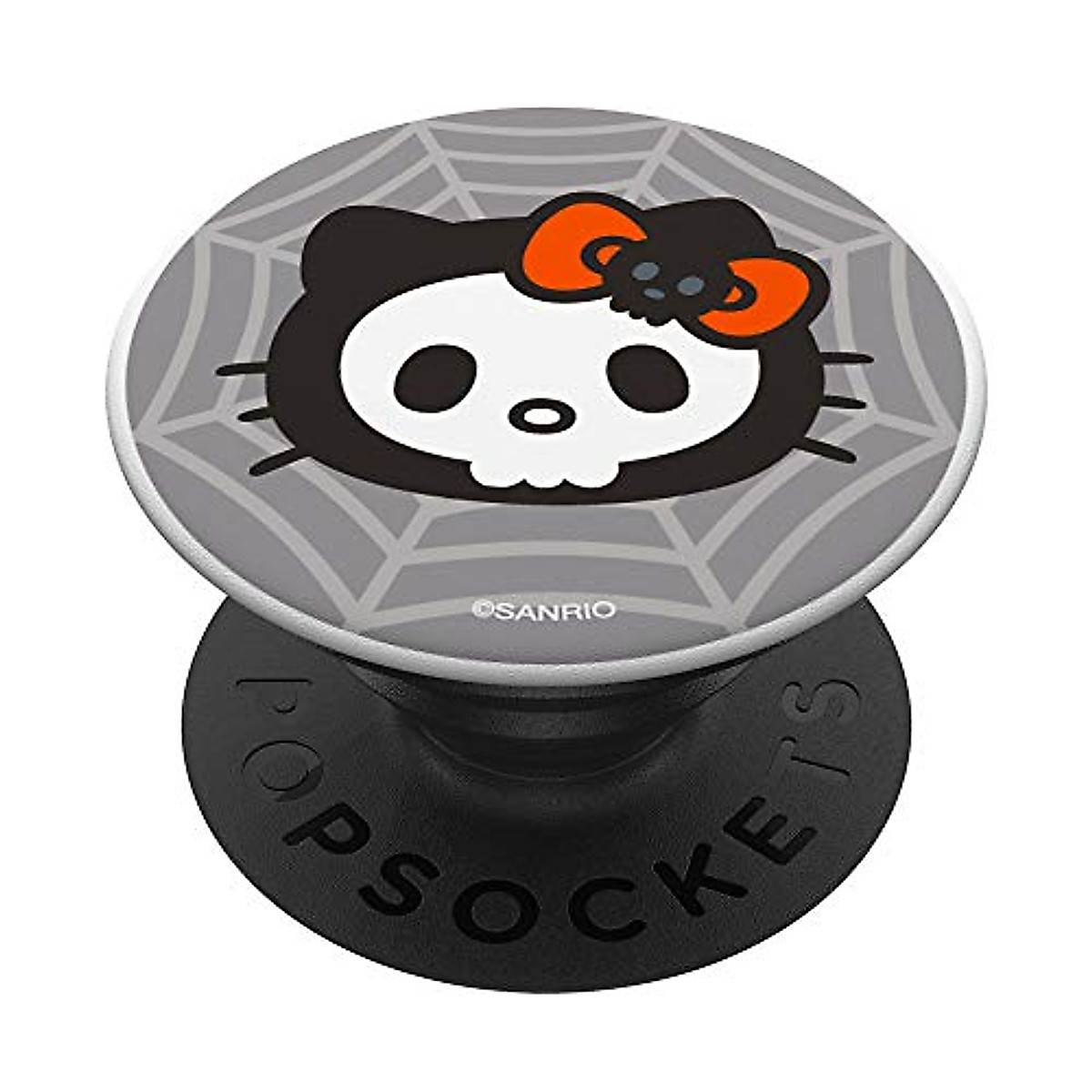 Hello Kitty Halloween Skeleton Face PopSockets PopGrip: Swappable Grip for Phones & Tablets