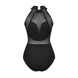 Dance Elite - Now - Dance Leotard For Women. Leotards for Women Ballet and Dance (Black, Adult S)