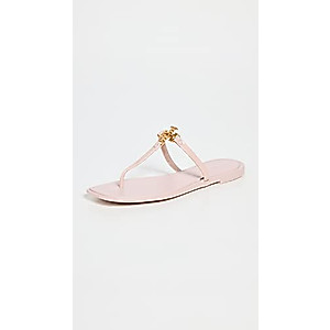 Tory Burch Women's Roxanne Jelly, Meadowsweet/Gold, 7 Medium US