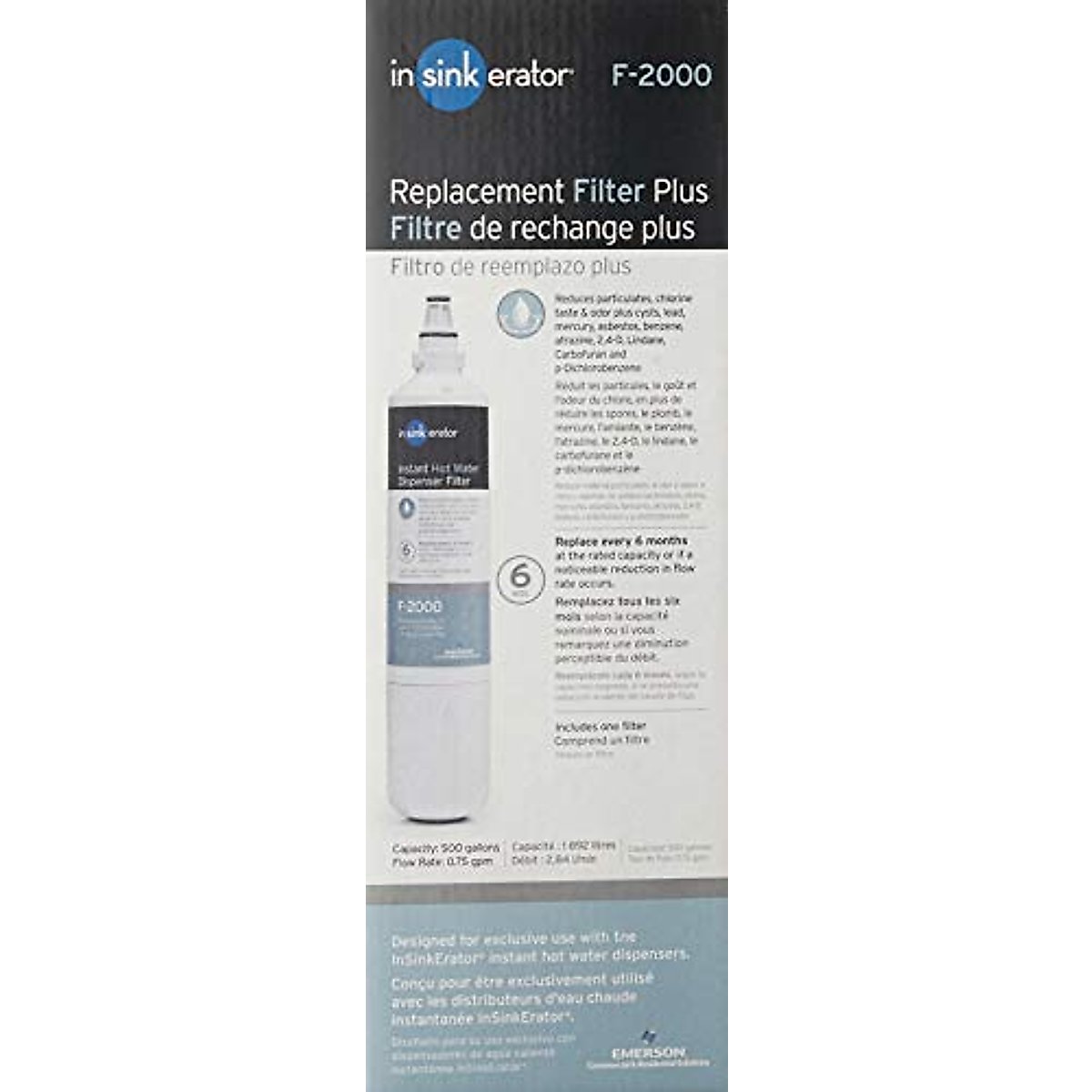 InSinkErator F-2000, 1 Count (Pack of 1), White