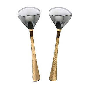 JMD ENTERPRISES Copper Stainless Serving Spoons (4)