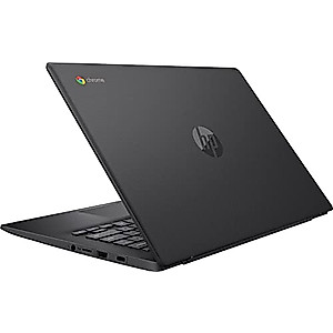 HP Chromebook 14 FHD Laptop, Dual-core Intel Celeron Processor N3350, 4GB RAM, 64GB eMMC Storage, 14-inch FHD IPS Display, Google Chrome OS, Dual Speakers and Audio by B&O (14-ca064dx, 2022)