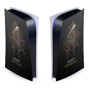Head Case Designs Officially Licensed Assassin's Creed Bayek Crest Origins Character Art Vinyl Faceplate Sticker Gaming Skin Case Cover Compatible with Sony Playstation 5 PS5 Digital Edition Console