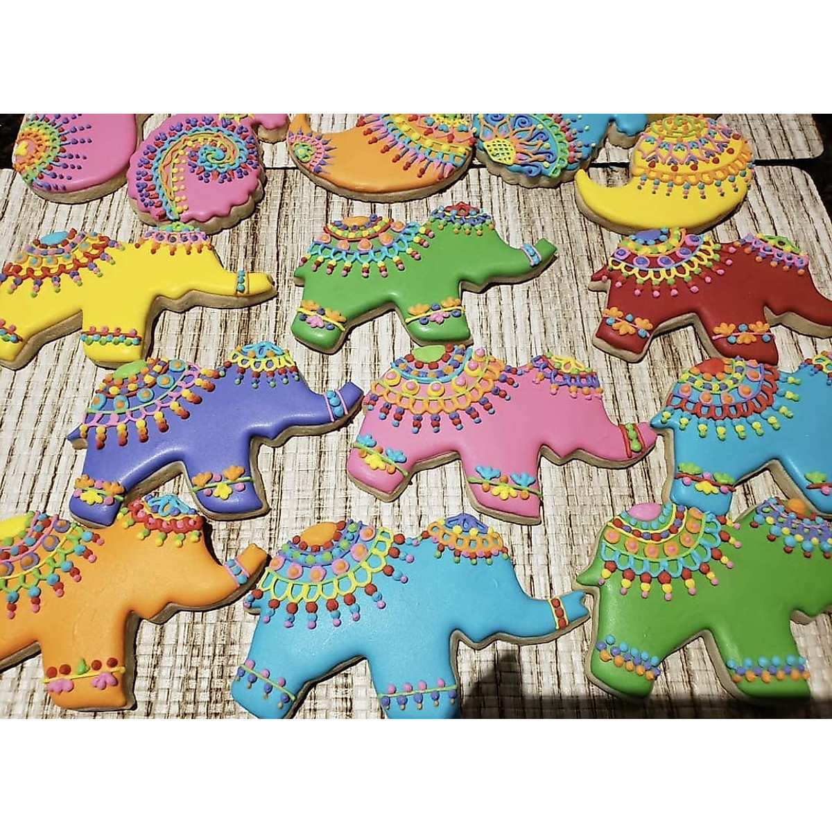 Elephant Cookie Cutter 5.25" Made in USA by Ann Clark