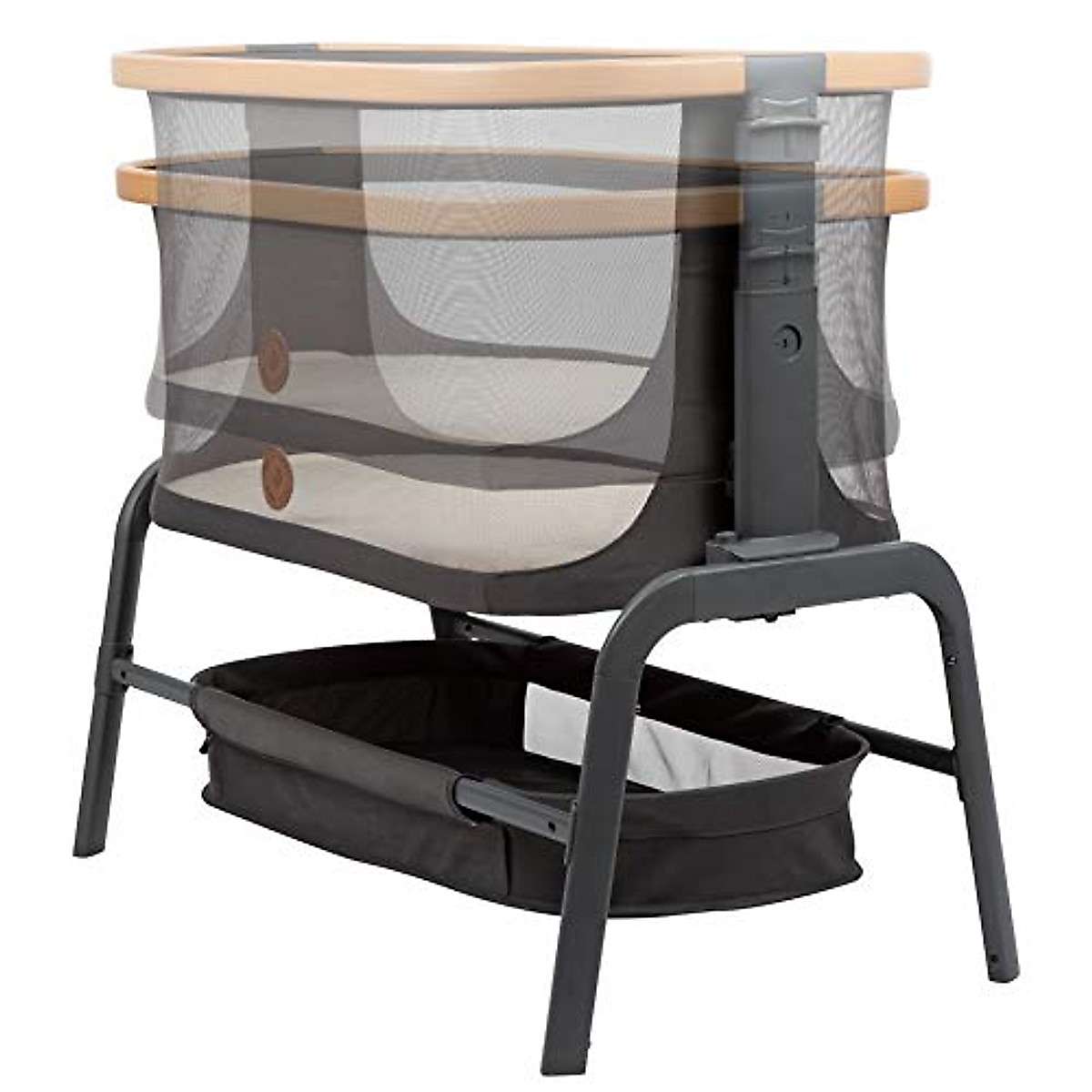 Maxi-Cosi Iora Bedside Bassinet, Essential Graphite