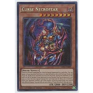YU-GI-OH! Curse Necrofear - LDS3-EN009 - Secret Rare - 1st Edition
