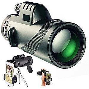 ROLTIN Powerful Optics Scope 40X60 for Smartphone Zoom HD with Phone Holder Tripod Fog Waterproof FMC BAK4 Gifts for Adults for Outdoor Bird Watchi