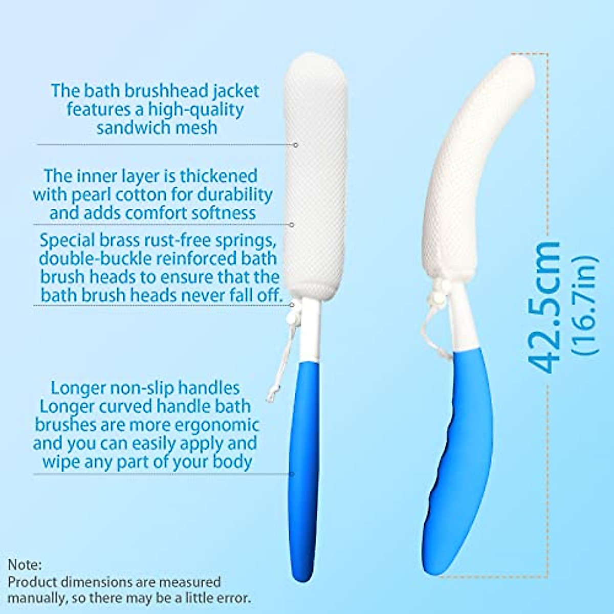 Back Scrubber for Shower&Bed Ladder Assist