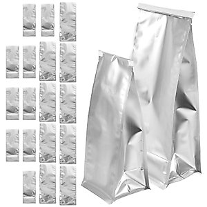 Yardwe 20pcs Garbage Grease Container Grease Accessory Household Grease Daily Use Oil Container Oil Supply Fat Storage Bacon Grease Aluminum Disposable Household Oil
