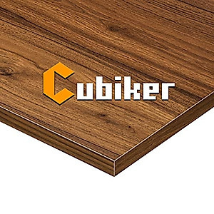 CubiCubi L Shaped Desk, Computer Corner Gaming Desk with Large Monitor Stand, 51.2" Home Office Writing Table, Workstation with Storage Drawer, Space-Saving, Black