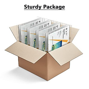 MaxGear Acrylic Sign Holder 5x7 inches 12 Pack, Table Paper Display Stand Clear Sign Frame Double Sided Menu Flyer Holder for Office, Restaurants, Store, Photo