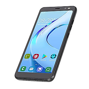 ASHATA Rino4 Pro Unlocked Phone, 5.45inch HD Full Screen Face Recognition Smartphone, RAM 2GB ROM 32GB, Dual SIM Dual Standby, Ultrathin Gaming Cell Phone for Android 6(Black)