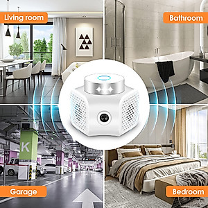 Mouse Repellent Ultrasonic Pest Repeller Plug in Humane Repeller 4 in 1 with Ultrasounds 9 Strobe Lights Rodent Repellent Indoor Mice Rat Deterrent Wide Range for House Attic Garage RV