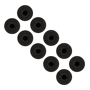 JEUYOEDE Foam Replacement Ear Sponge Covers for Headphone Earphone MP4 iPhone Ipad Headsets 18mm (10pcs)