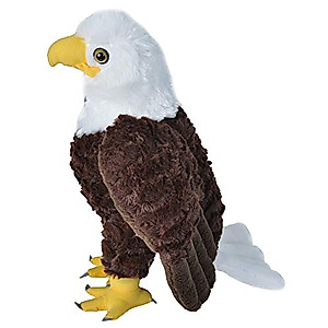 Wild Republic Bald Eagle Plush, Stuffed Animal, Plush Toy, Gifts for Kids, Cuddlekins 12 Inches