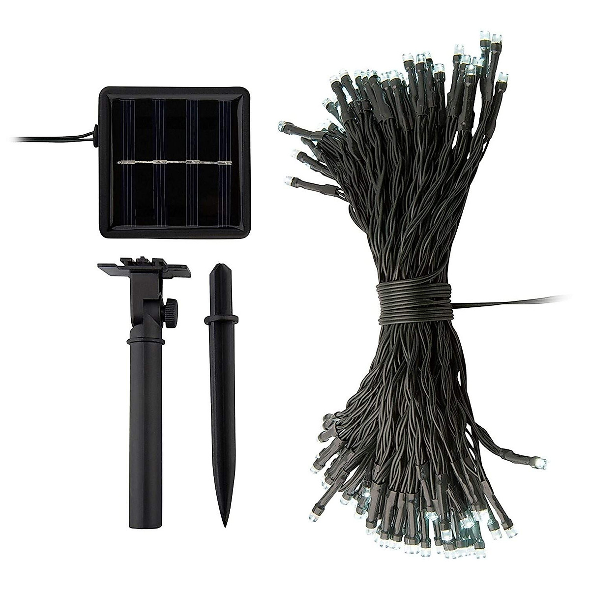 ORA LED Solar Powered String Lights, 200 LED’s, 112 ft., Waterproof, Dusk/Dawn Sensor, Perfect for Holiday, Christmas, Indoors, Outdoors, Home, Garden, Lawn, Patio, Wedding, Decorative Landscape