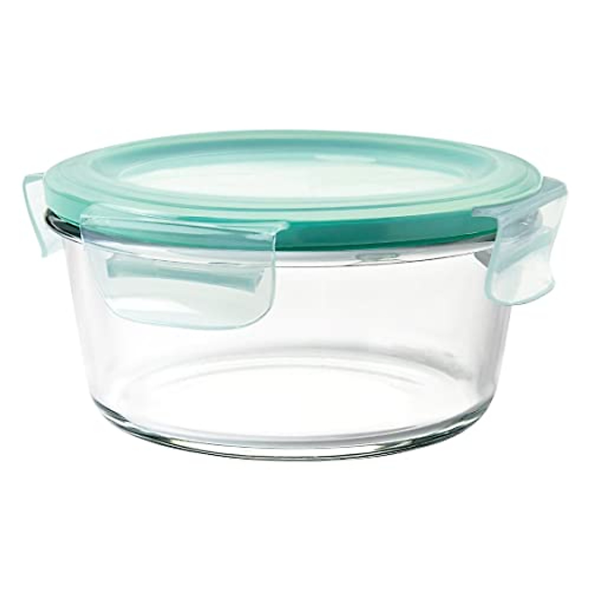 OXO Good Grips 4 Cup Smart Seal Leakproof Glass Round Airtight Food Storage Container