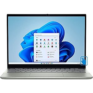 Dell Inspiron 7000 14.0" FHD + IPS Touchscreen 2-in-1 Laptop (AMD Ryzen 7 5700U 8-Core, 32GB RAM, 1TB PCIe SSD, AMD Radeon, (1920x1080), Backlit KB, Fingerprint, WiFi 6, BT 5.1, Webcam, Win11H)