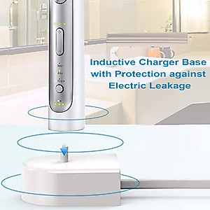 Charger Base for Philips Sonicare, Electric Toothbrush Charger HX6100 Replacement for Philips Sonicare Kids/Protective Clean 4100 5100 5300 6100 6500 / HX3000 / HX6000 / HX8000 / HX9000