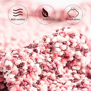 Yawcorp Stocking Stuffers for Women, Cozy Socks Fuzzy Socks for Women, Christmas Gifts Cupcake Socks Birthday Gifts for Mom Sister Wife, 3 Pairs (Red, Purple, Pink), One Size