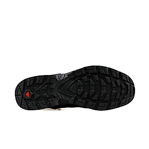 Salomon Quest 4 Gore-TEX Hiking Boots for Men, Magnet/Black/Quarry, 11