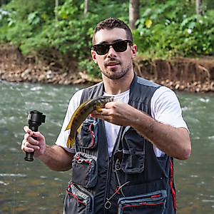 2.0 Backpacker Survival Fishing Kit， Emergency Lightweight Fishing System for Travel, Hiking, Camping