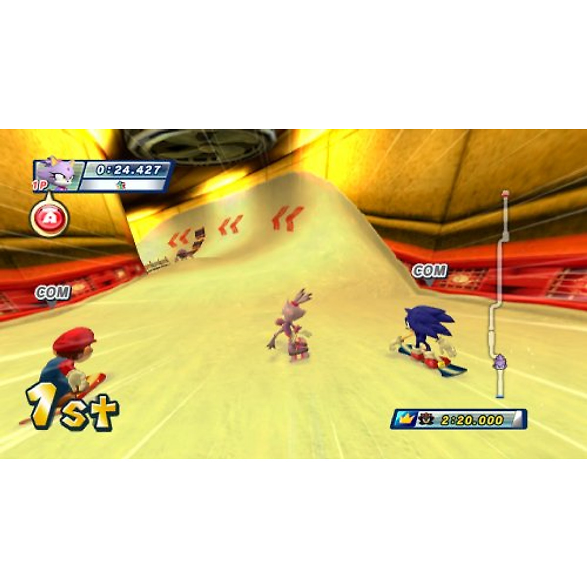 Mario and Sonic at the Olympic Winter Games - Nintendo Wii