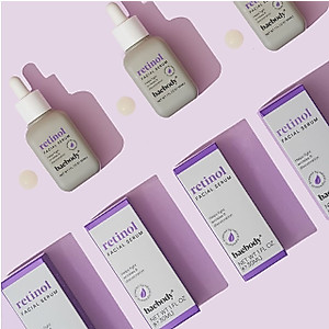 Baebody Made in USA Retinol Serum for Face - Anti Aging Serum for Fine Lines & Wrinkles - - Retinol for Face with Jojoba Oil & Green Tea (1 fl oz/30 ml)